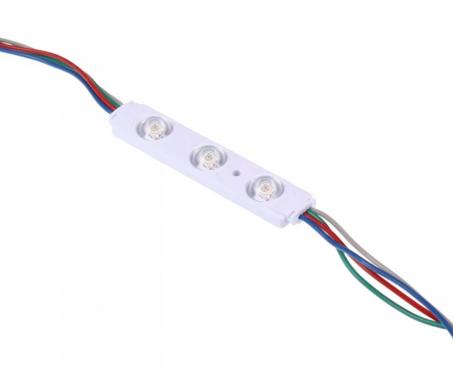 LED modul RGB 0,65W/12V, 3x5050, IP65 | GMcentrum s.r.o.