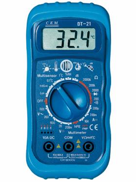 Digitální multimetr CEM DT-21 | GMcentrum s.r.o.